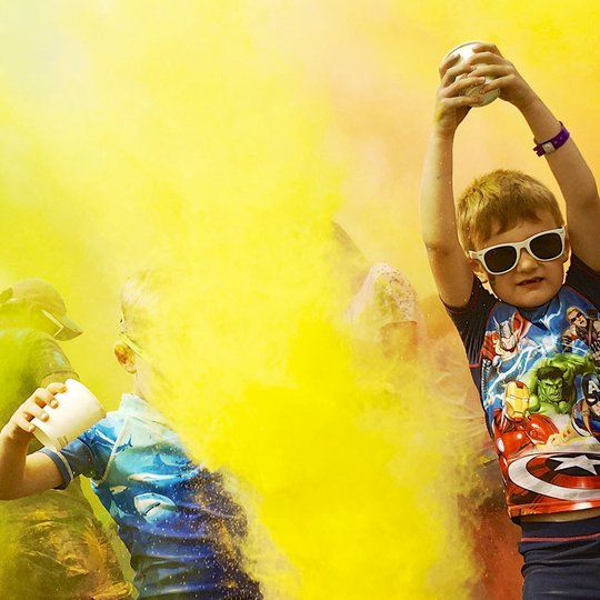 Colour Throw | Celebrate Colour throw with us | Away Resorts