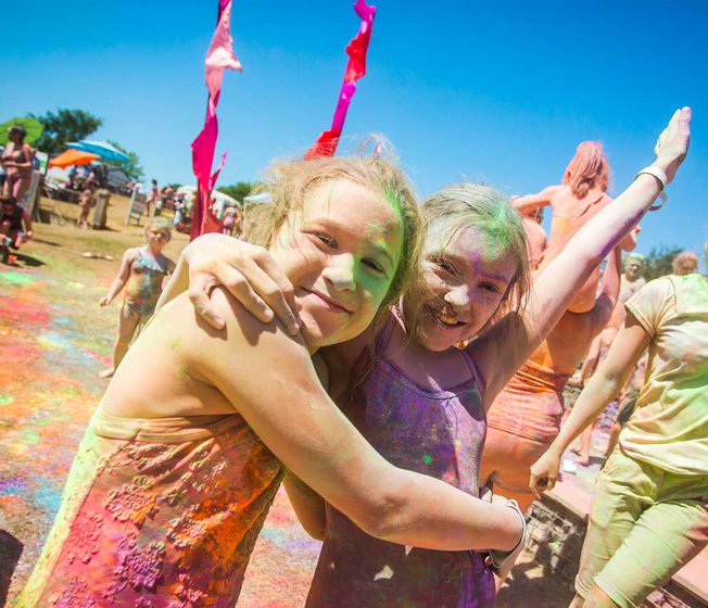 Colour Throw | Celebrate Colour throw with us | Away Resorts