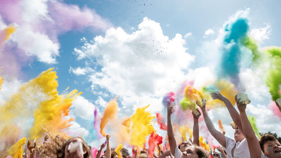 Colour Throw | Celebrate Colour throw with us | Away Resorts