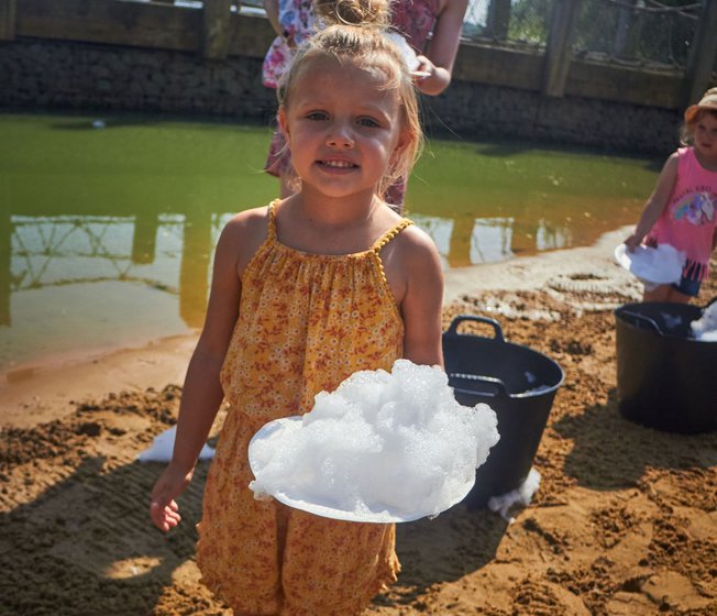Family Foam Party | Away Resorts
