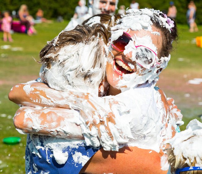 Custard Pie Fight | Away Resorts
